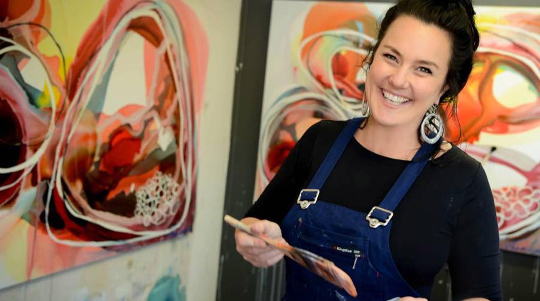 CENTRAL WESTERN DAILY: CONTEMPORARY ARTIST LARA SCOLARI IS EXHIBITING